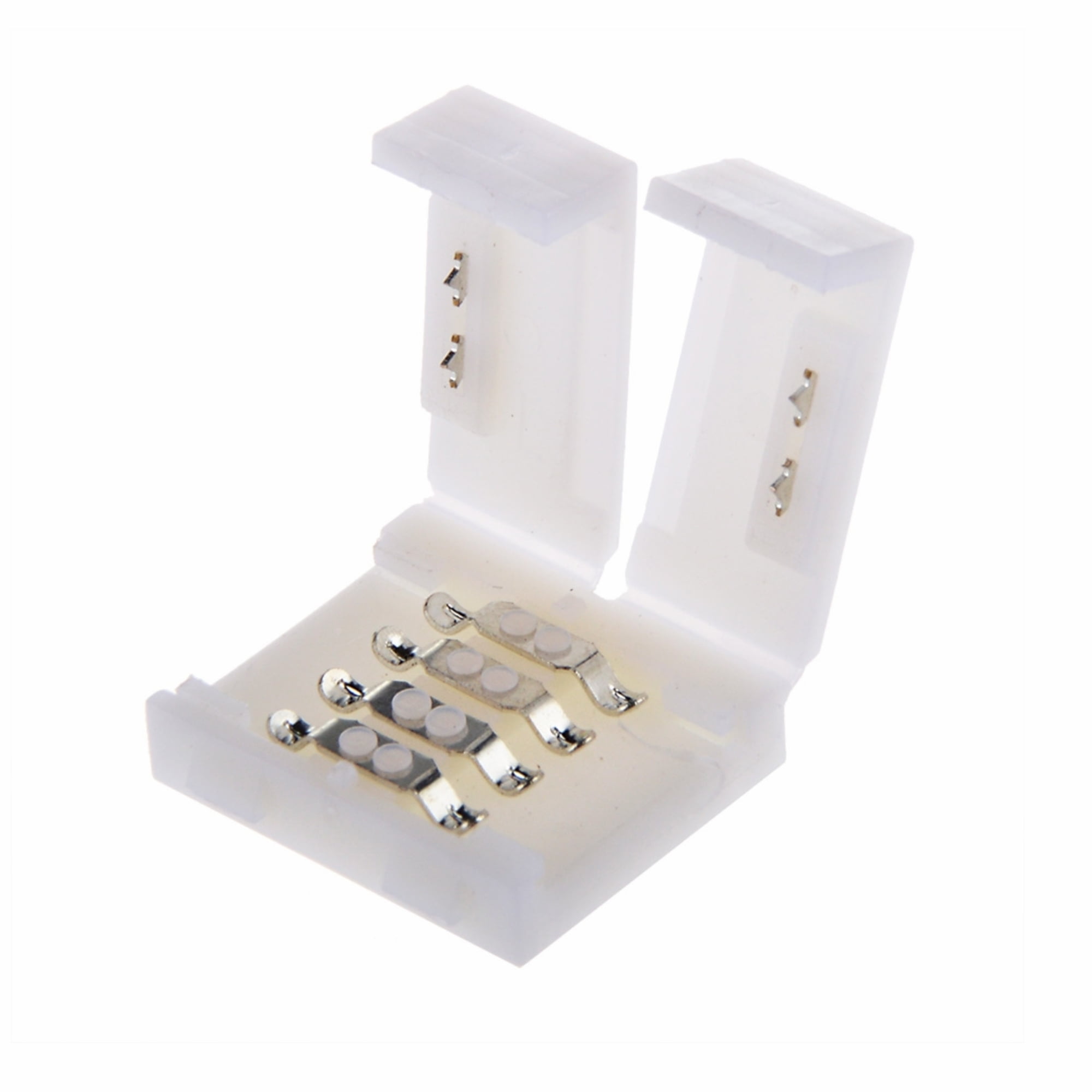 FITE ON Mini 4-PIN RGB Connector Adapter Compatible with 5050 RGB LED ...