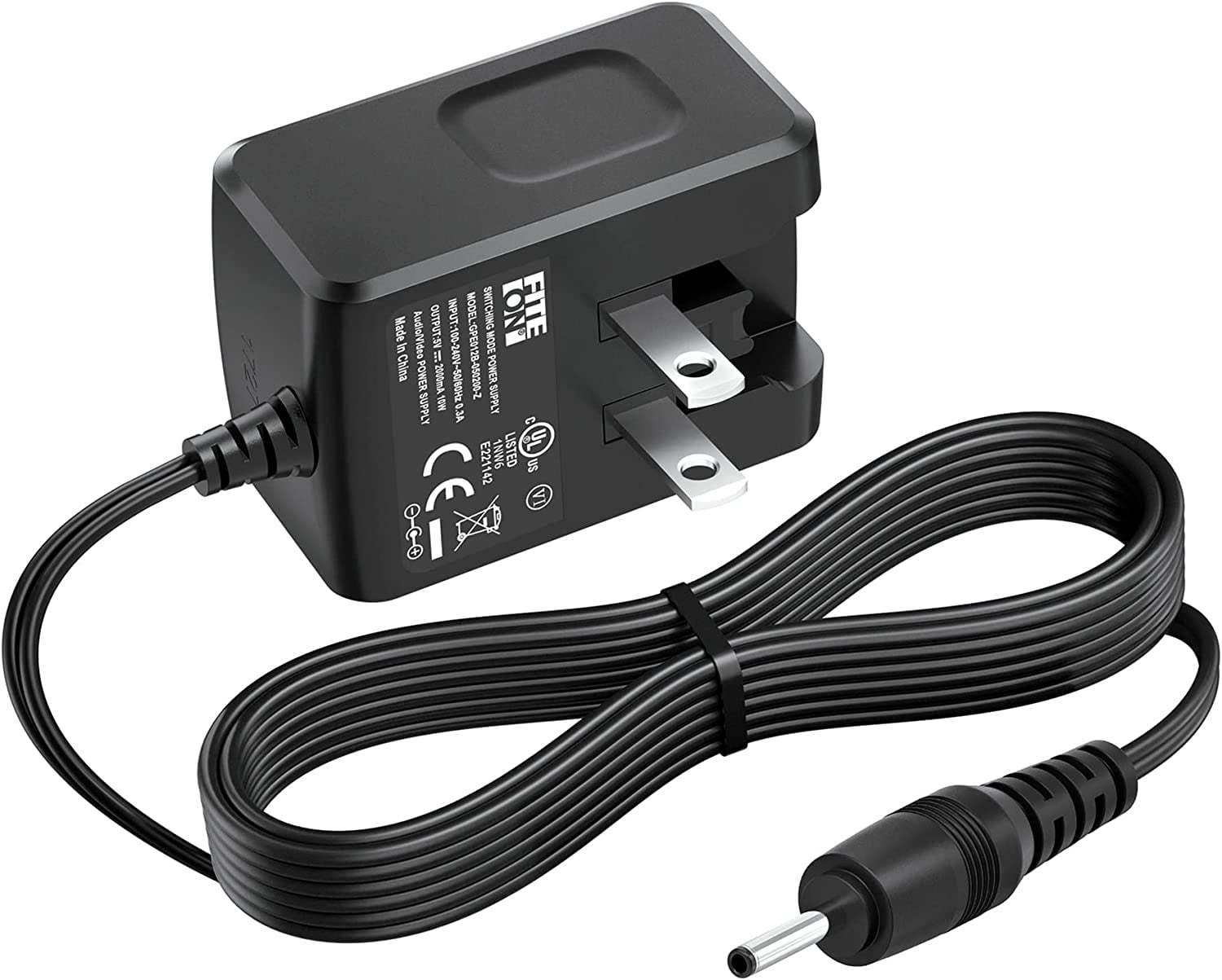 FITE ON UL Listed 5V AC Adapter Replacement for Worx WX081L 4V ZipSnip ...