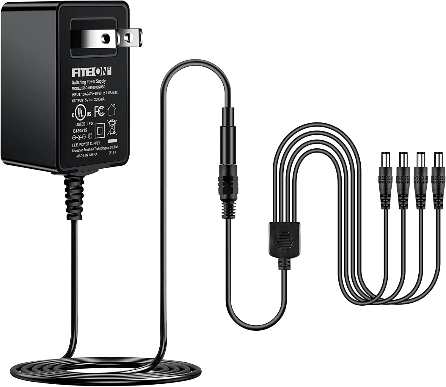 FITE ON UL Listed AC Power Adapter for Lemax 94563 X'Mas Miniature ...