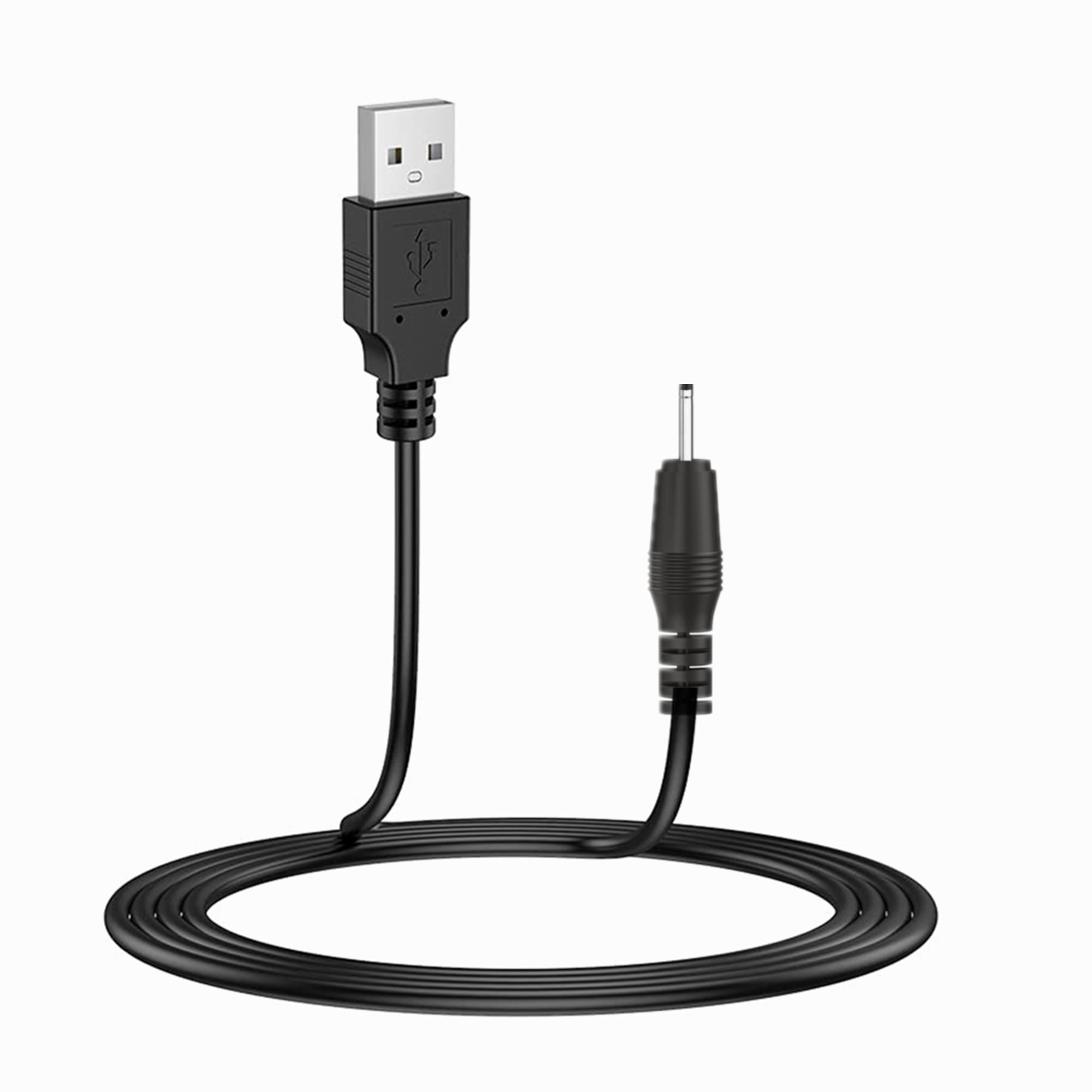 FITE ON USB2.0 A Male to 2.0mm Power Charger Cord Cable Compatible with ...