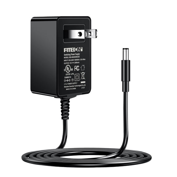 FITE ON [UL Listed] 5V 2A Power Supply Charger (Input AC 100V-240V ...