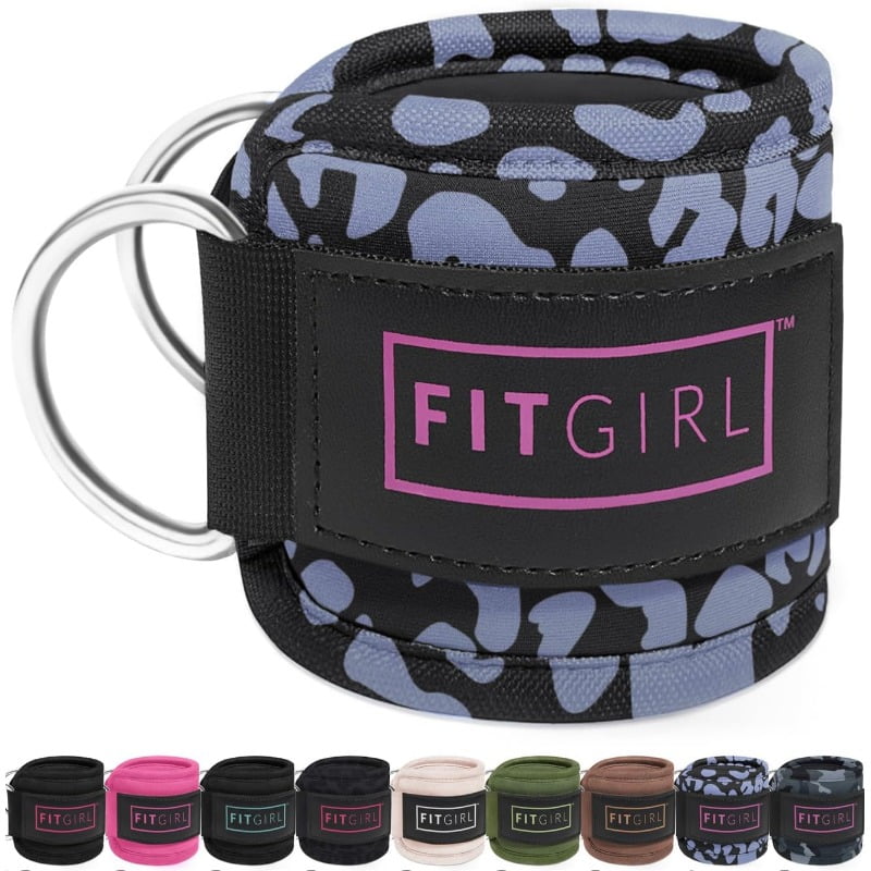 FITGIRL - Ankle Strap for Cable Exercise Machines, Work Out Cuff ...