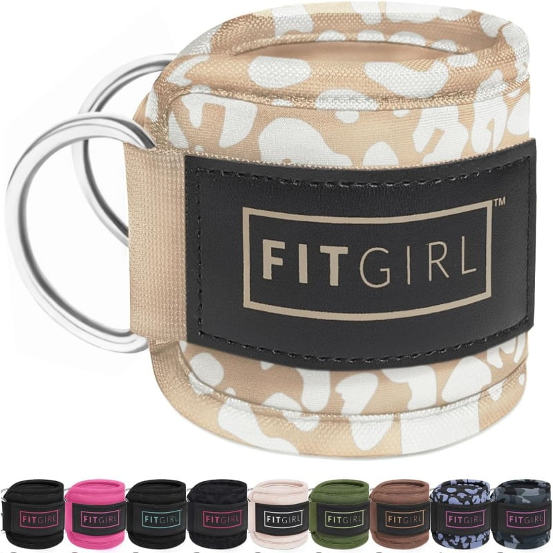 FITGIRL - Ankle Strap for Cable Exercise Machines, Work Out Cuff ...