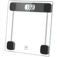 FITINDEX, Body Weight Scale, 400 lb, Digital Glass with LCD - Walmart.com