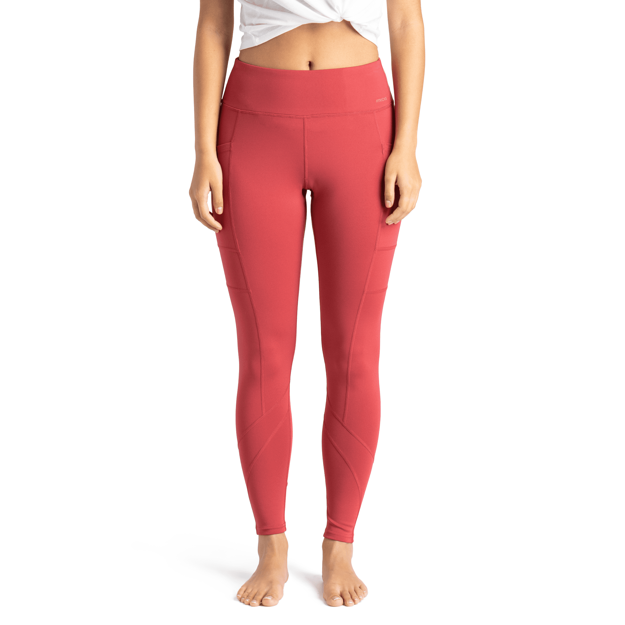 FITKICKS Crossovers Active Mid Rise Lifestyle Workout Leggings Leggings ...