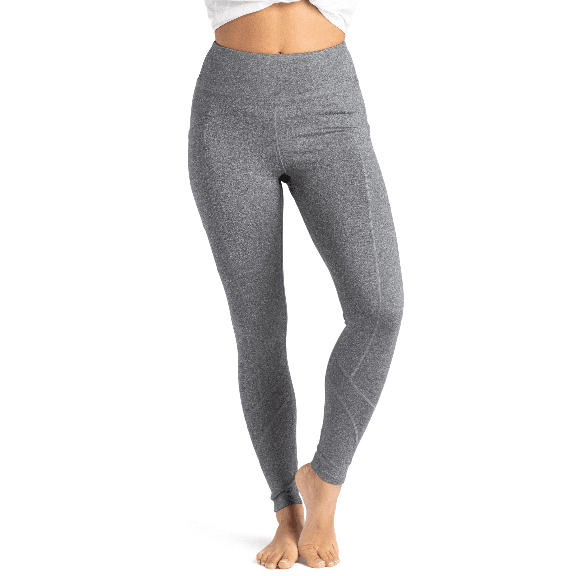 FITKICKS Crossovers Active Mid Rise Lifestyle Workout Leggings Leggings ...