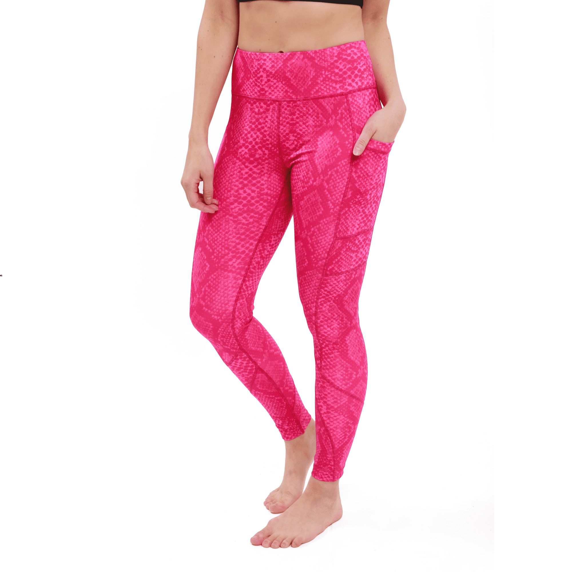 FITKICKS Crossovers Electric Jungle Athletic Active Leggings with ...