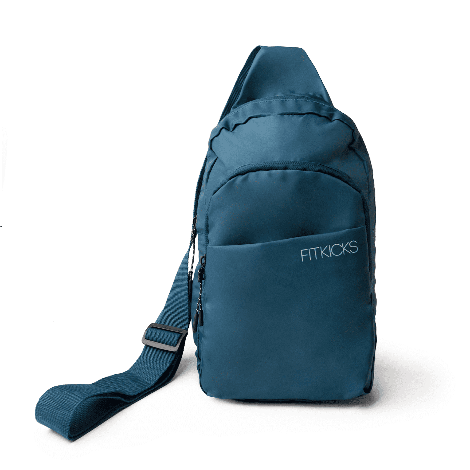 FITKICKS Hideaway Packable Sling Lightweight Crossbody Bag, Blue ...