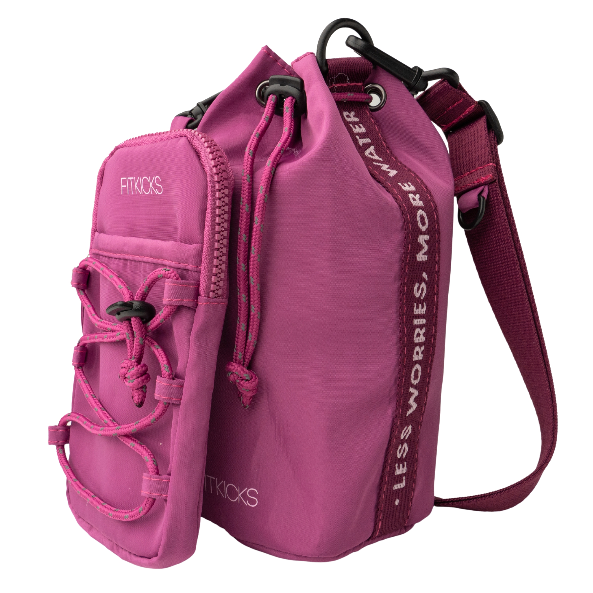 FITKICKS Optimist H2O Crossbody & Cell Phone Pouch Water Bag, Purple ...