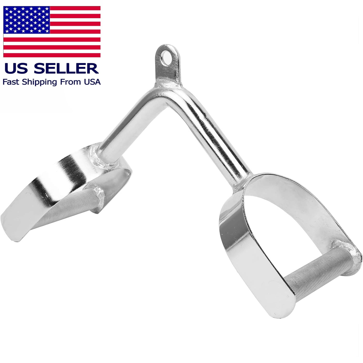 Double D Row Handle A-Shaped Wide Grip Cable Attachment for Seated Row ...