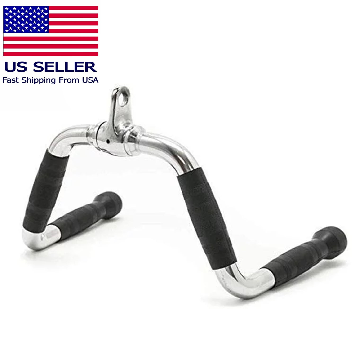 Revolving Multi Exerciser with Comfortable Rubber Grips Chrome Multi ...