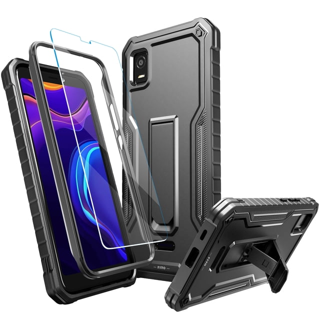 FITO For Cricket Vision Plus Case, Phone Case with Screen Protector and ...