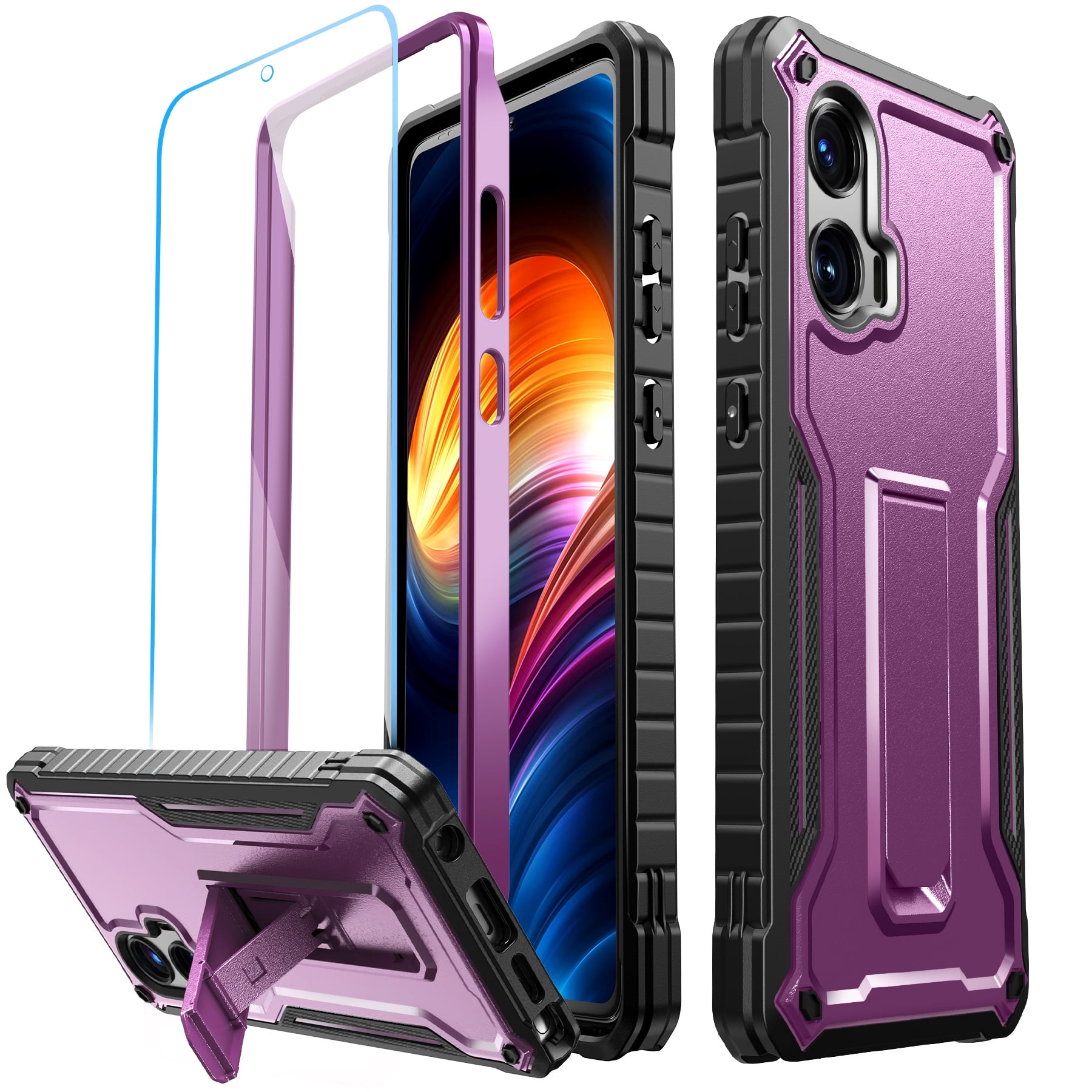 FITO For Moto G Stylus 5G 2024 Case, Phone Case with Screen Protector ...