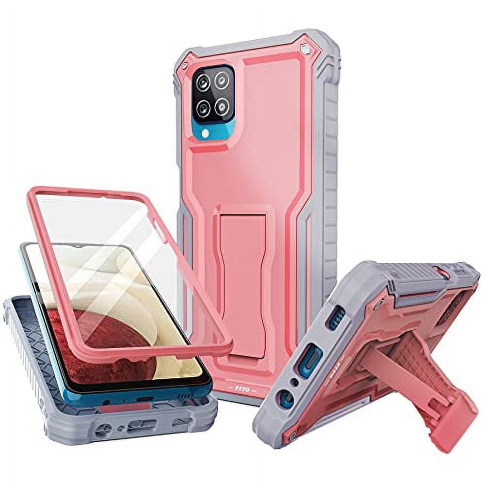 FITO For Samsung Galaxy A12 Case, Phone Case with Screen Protector and ...