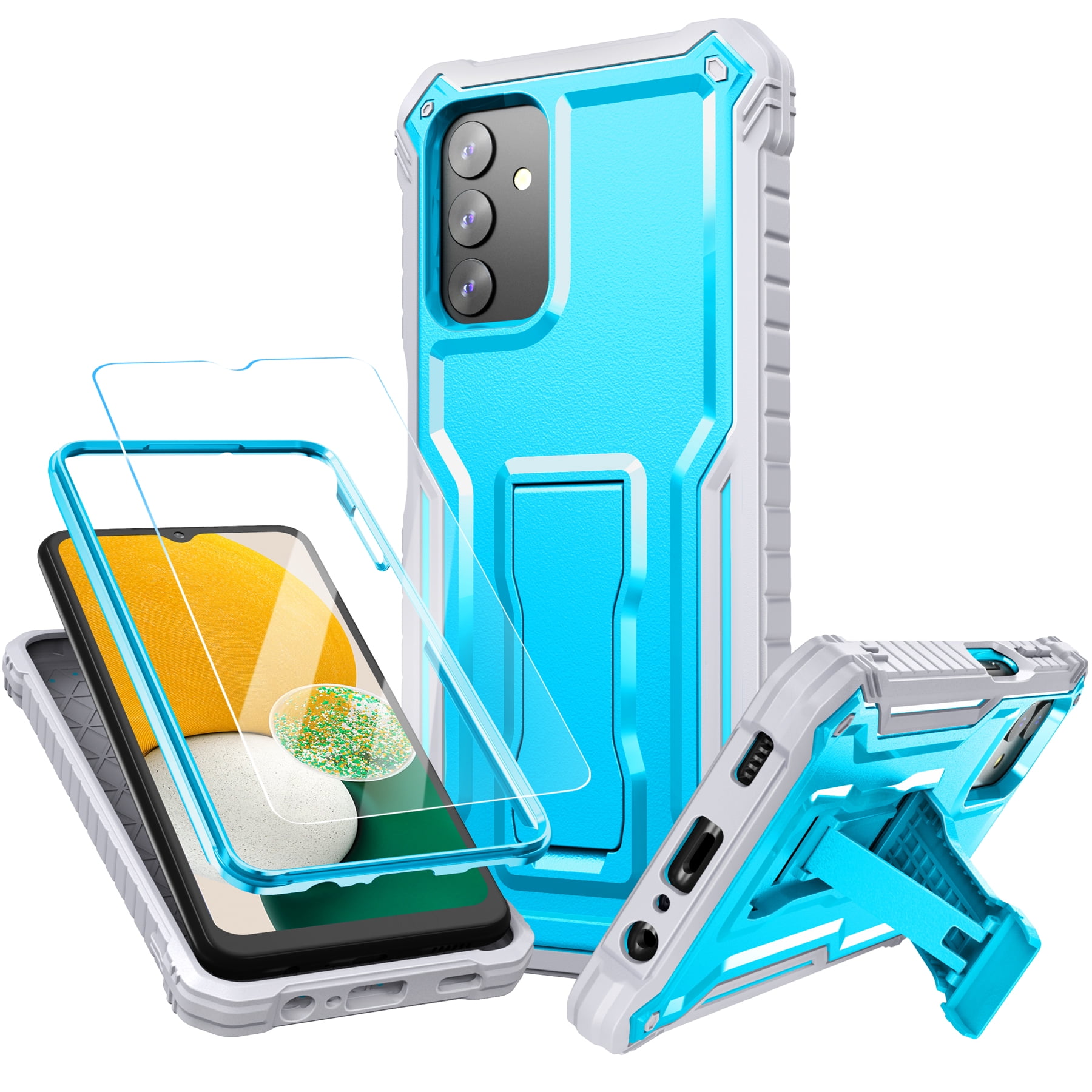FITO For Samsung Galaxy A13 Case, Phone Case with Screen Protector and ...