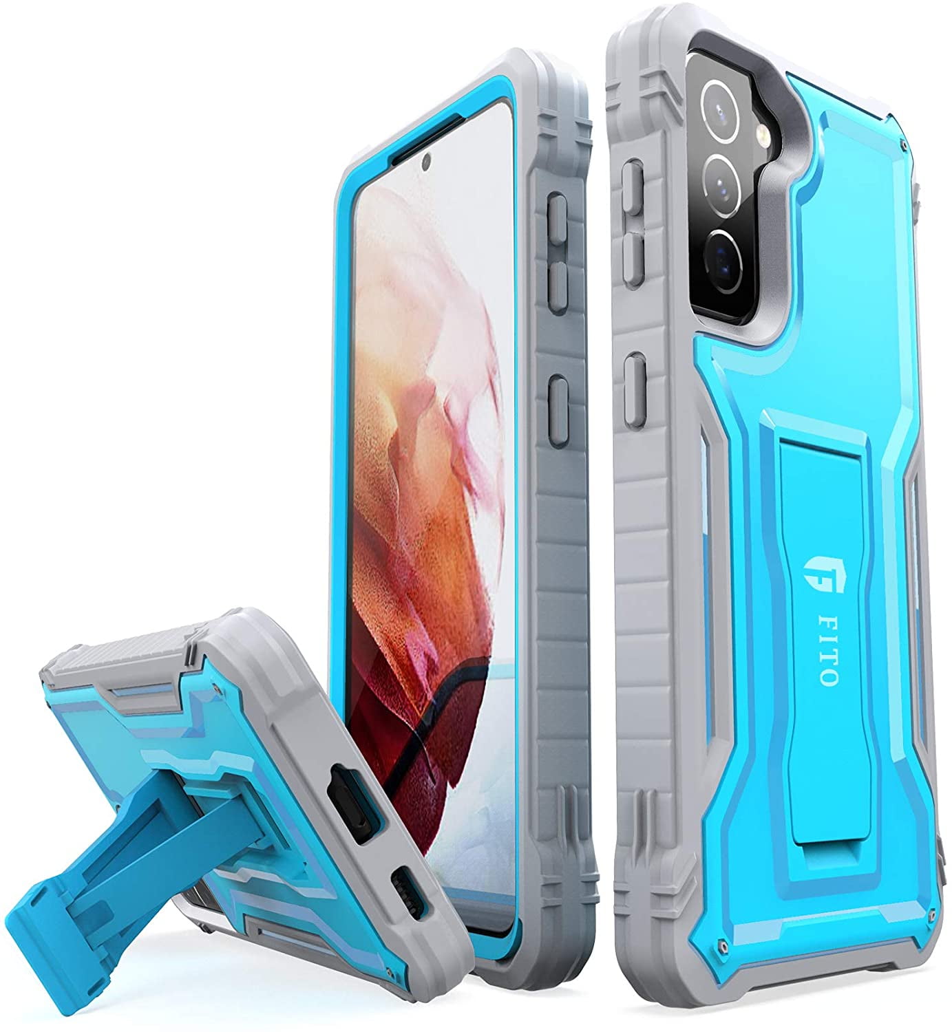 FITO For Samsung Galaxy S21 5G Case, Full-Body Phone Case with ...