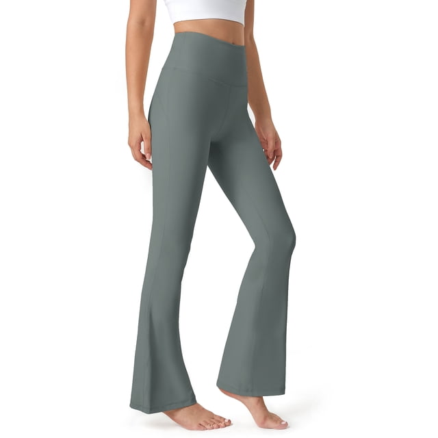 FITOP Flare Yoga Pants for Women Buttery Soft High Waist Bootcut Pants ...