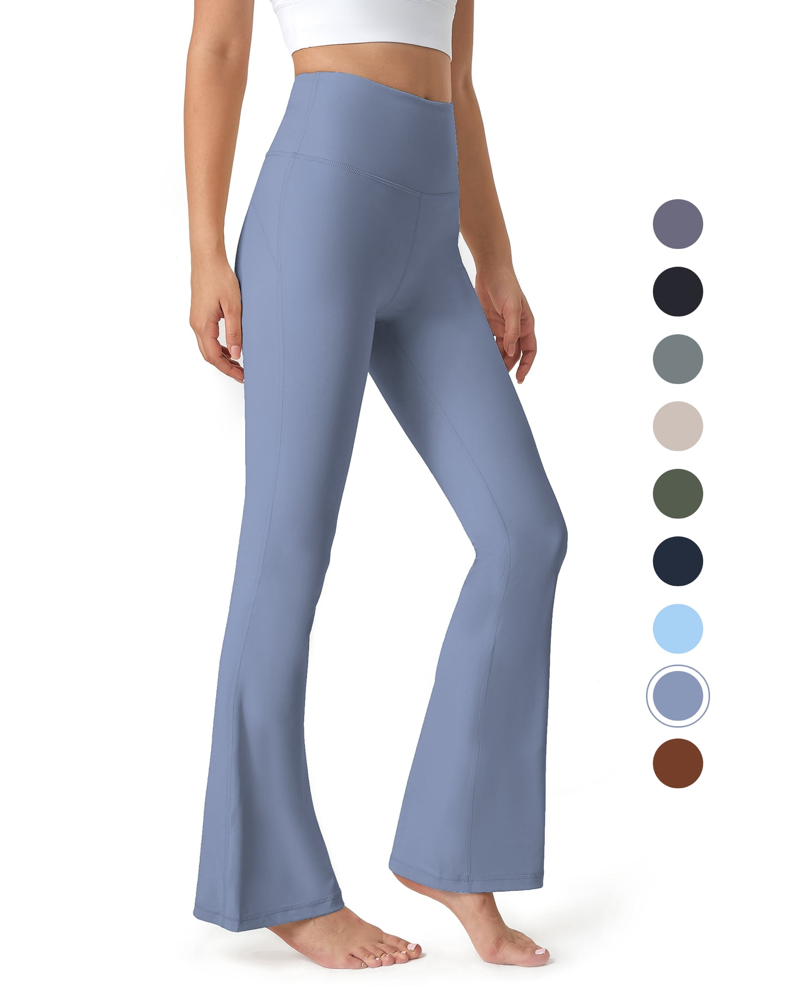 FITOP Flare Yoga Pants for Women Buttery Soft High Waist Bootcut Pants ...