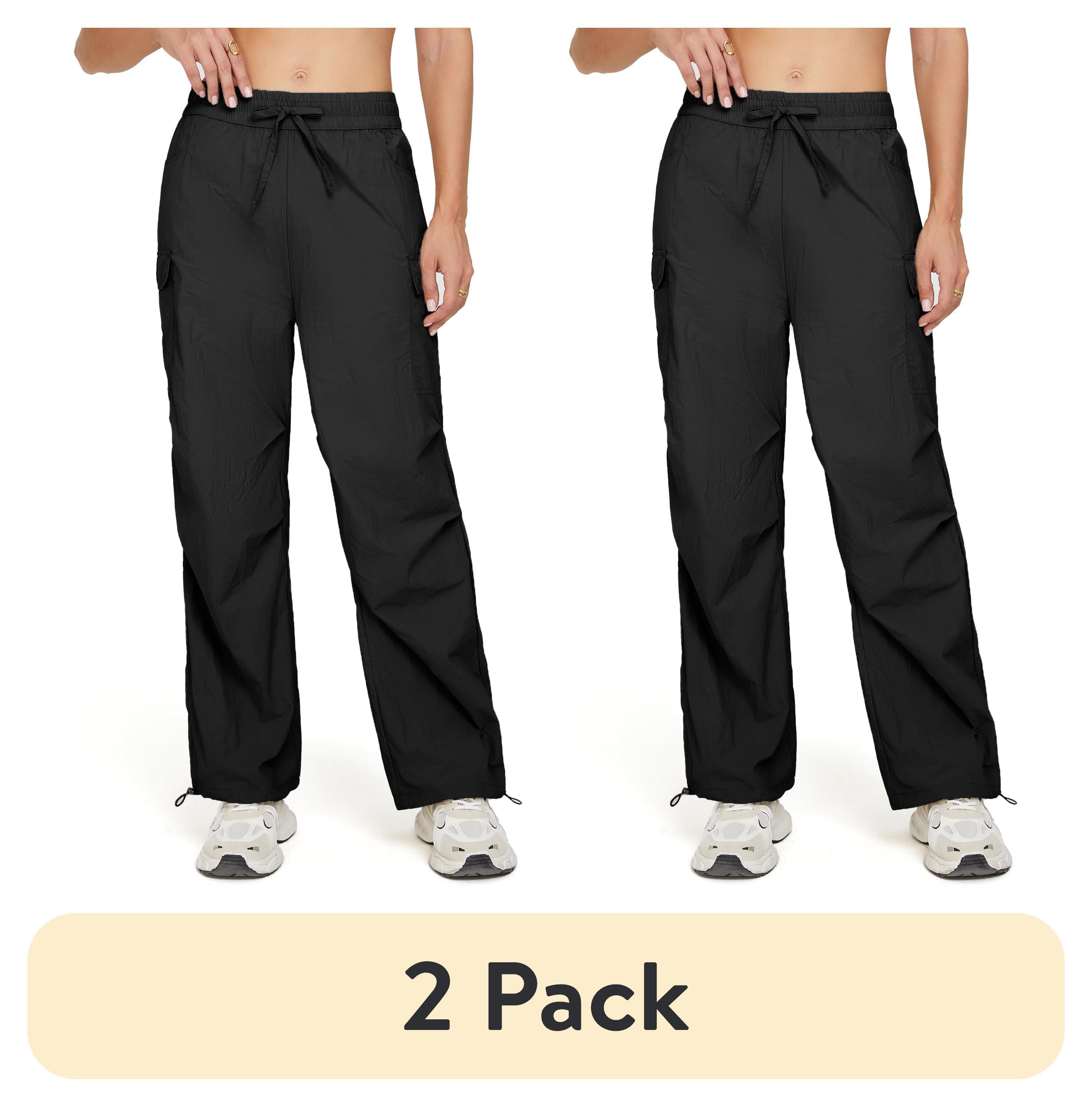 (2 pack) FITOP Women's Cargo Hiking Pants Lightweight Quick Dry Outdoor ...