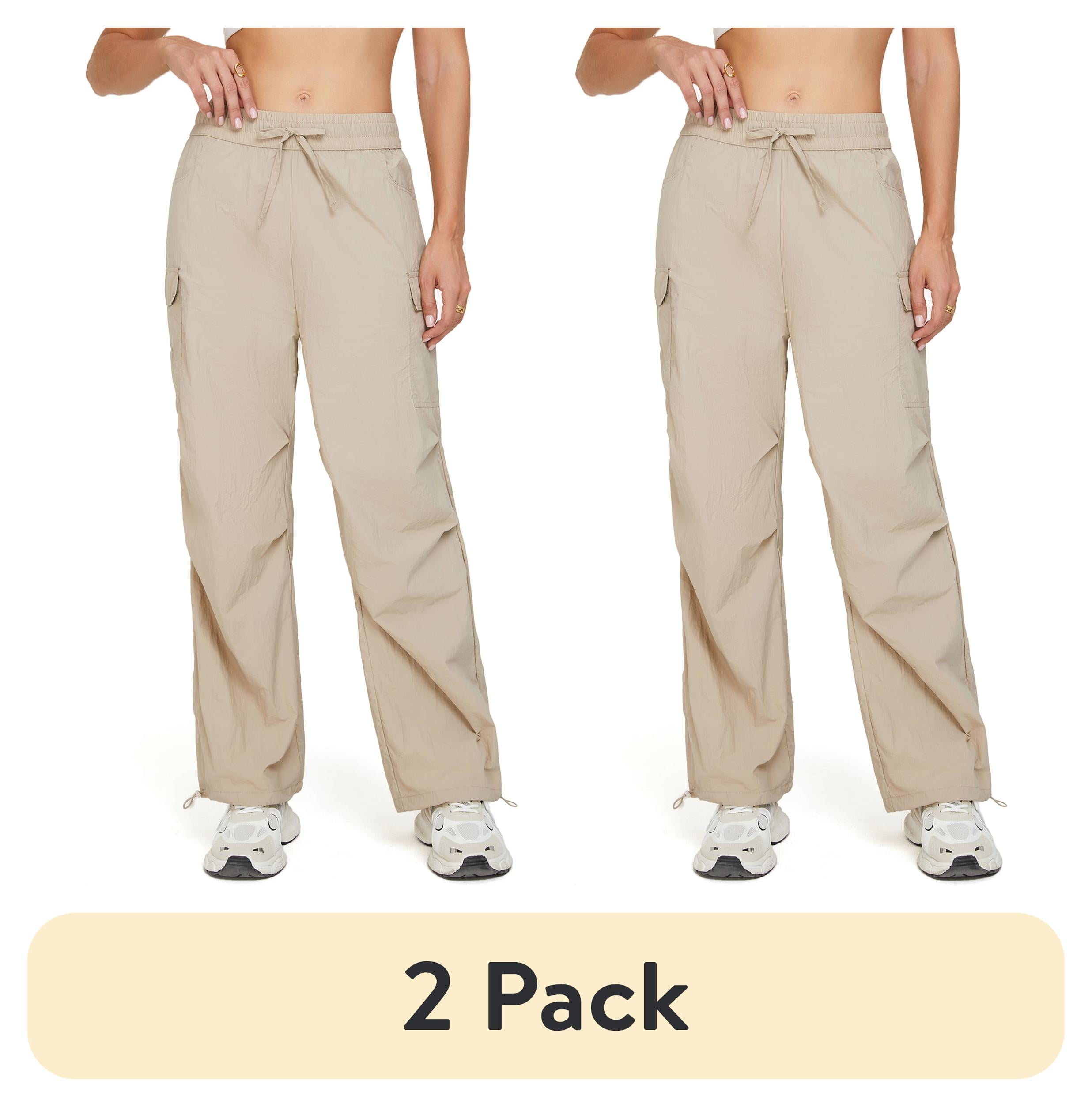 (2 pack) FITOP Women's Cargo Hiking Pants Lightweight Quick Dry Outdoor ...