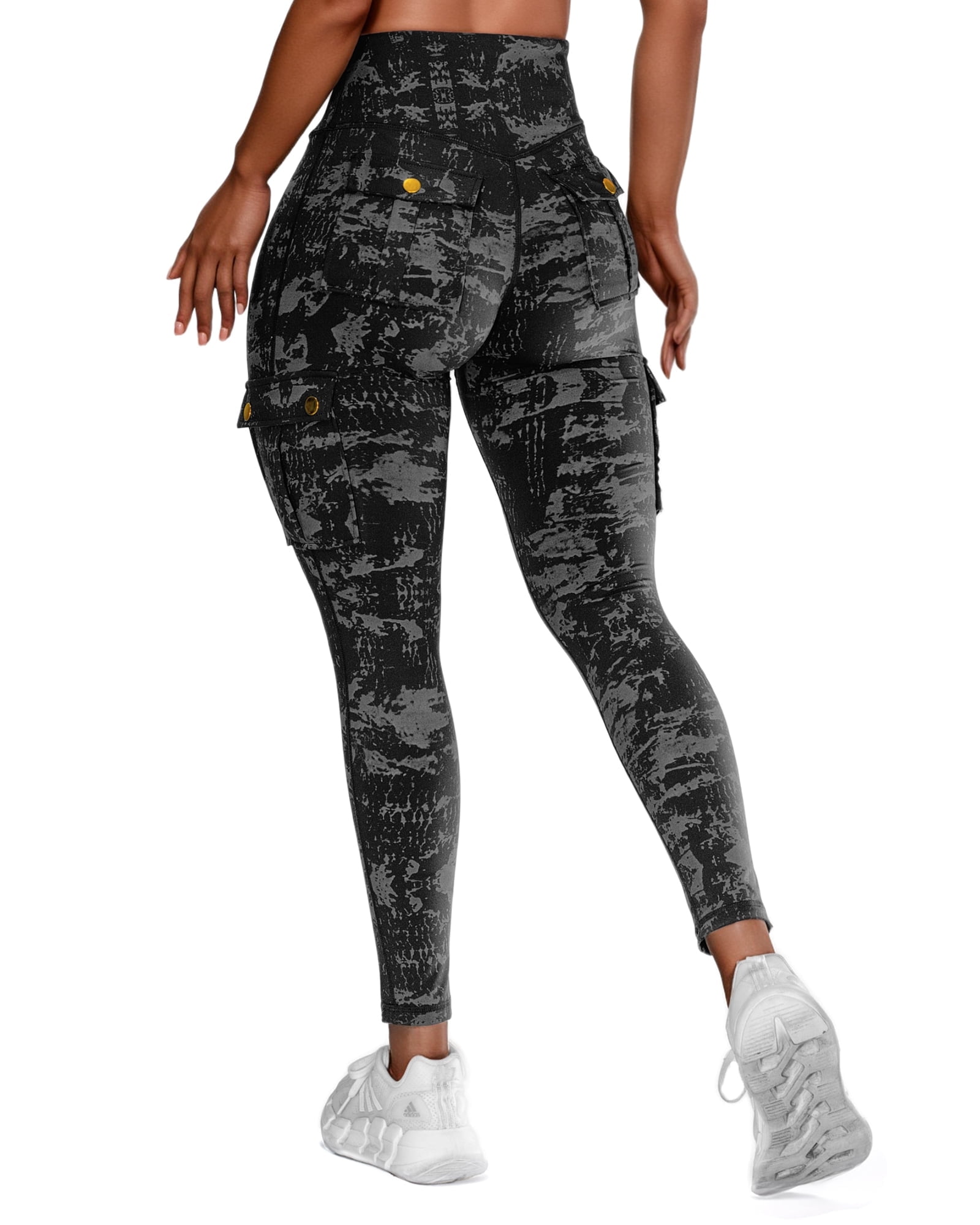 FITOP Yoga Leggings with Pockets for Women Scrunch Workout Leggings ...