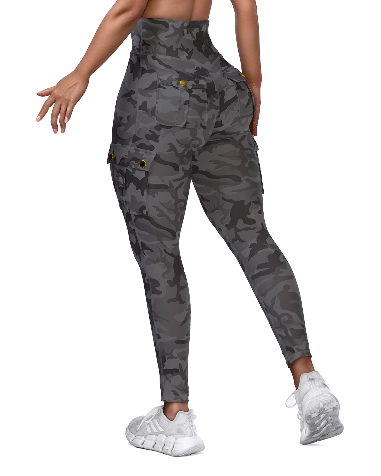 FITOP Yoga Leggings with Pockets for Women Scrunch Workout Leggings ...