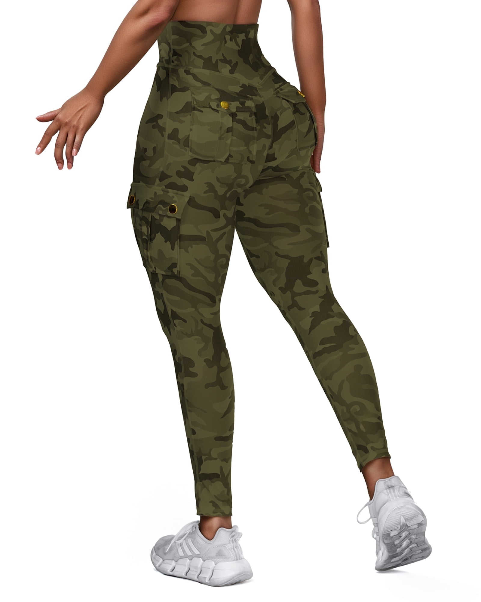 FITOP Yoga Leggings with Pockets for Women Scrunch Workout Leggings ...