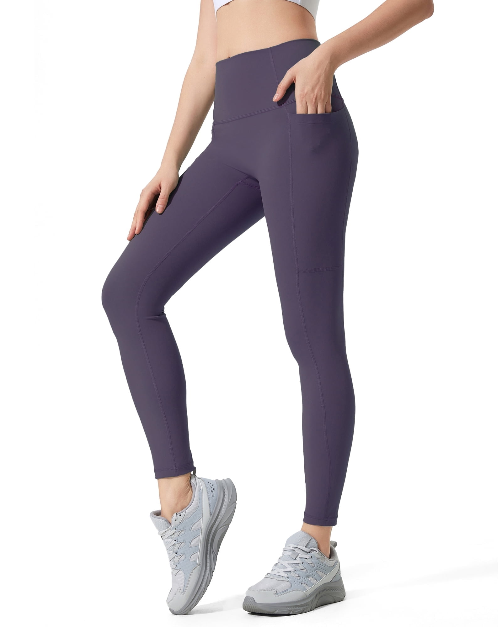 FITOP Yoga Pants for Women High Waist Tummy Control Workout Running ...