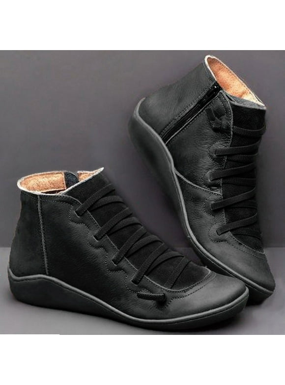 Women's Flat Ankle Boots