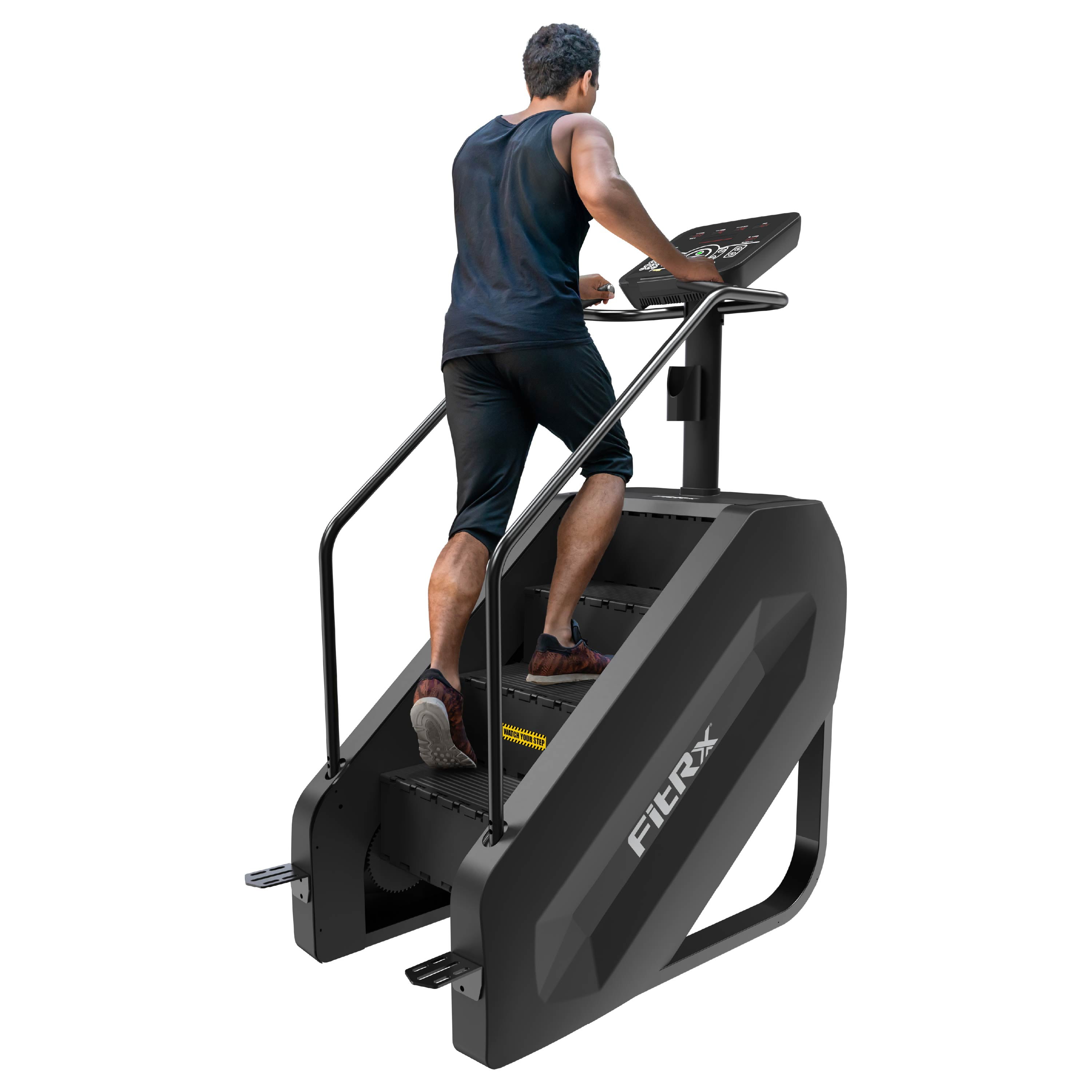 FitRx Stair Stepper, Summit Stair Climber Exercise Machine with LCD ...