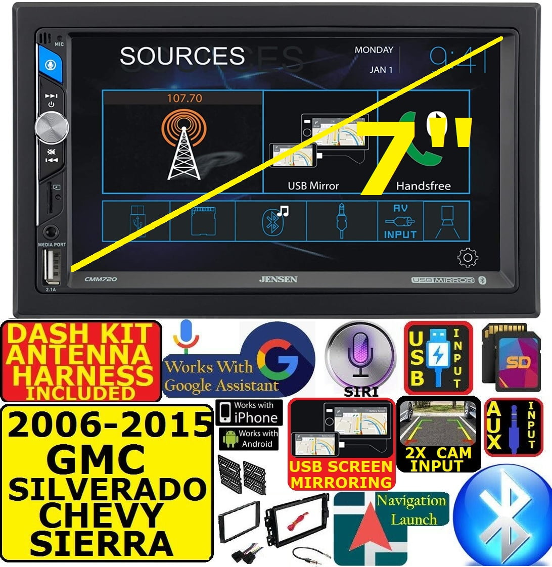 FITS 06-15 CHEVROLET GMC SILVERADO SIERRA SIERRA SAVANA AM/FM USB ...