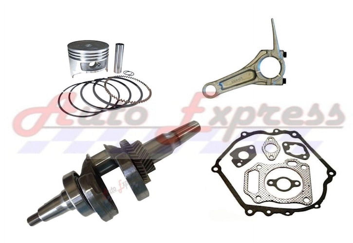 FITS HONDA GX200 GENERATOR ROLLER KIT WITH CRANKSHAFT PISTON RINGS CON ...