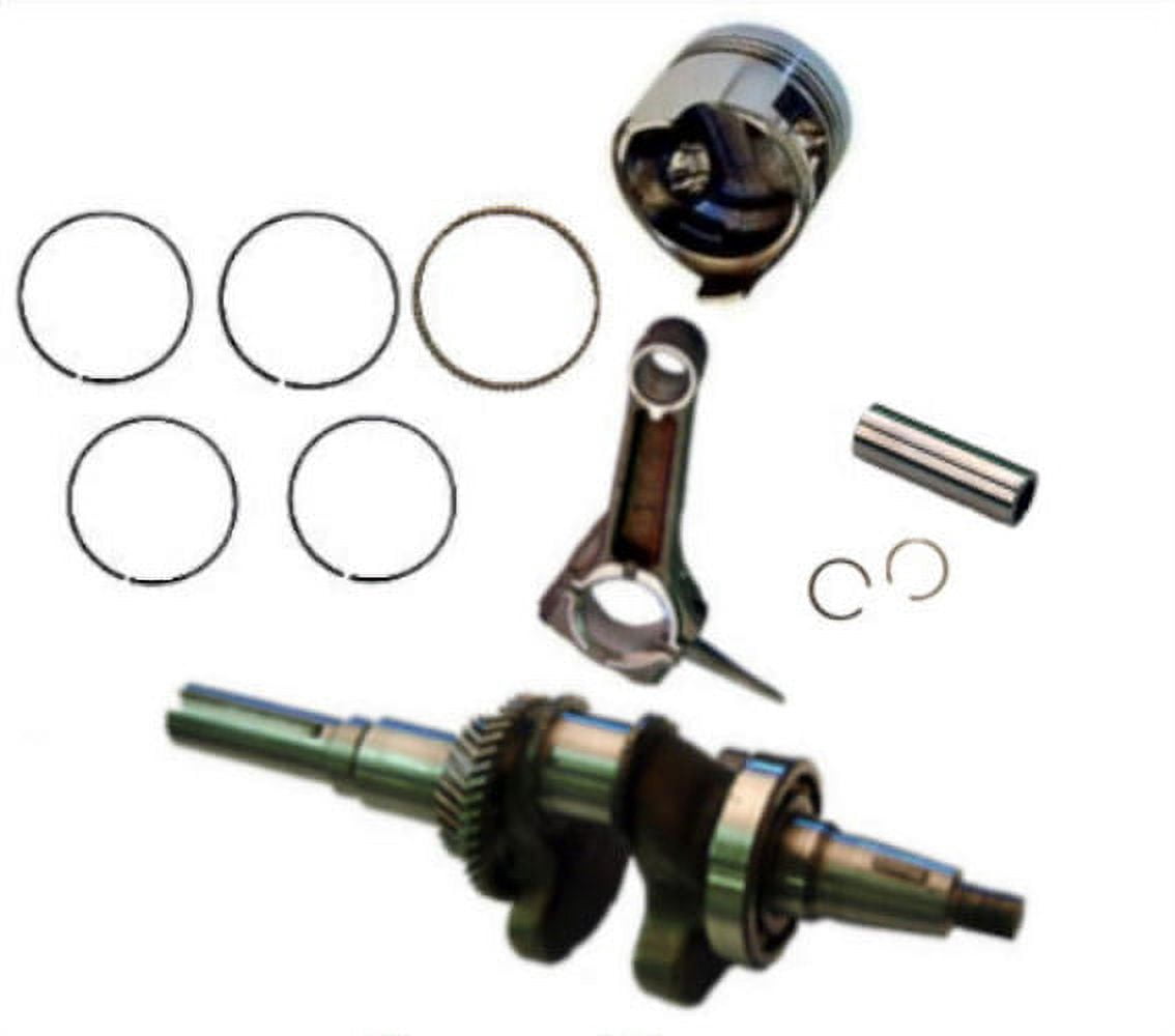 FITS HONDA GX390 ROLLER KIT WITH CRANKSHAFT PISTON RINGS CON ROD PIN ...