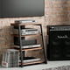 FITUEYES 4-Tier Wooden AV Component Media Stand Cabinet Open Shelves ...