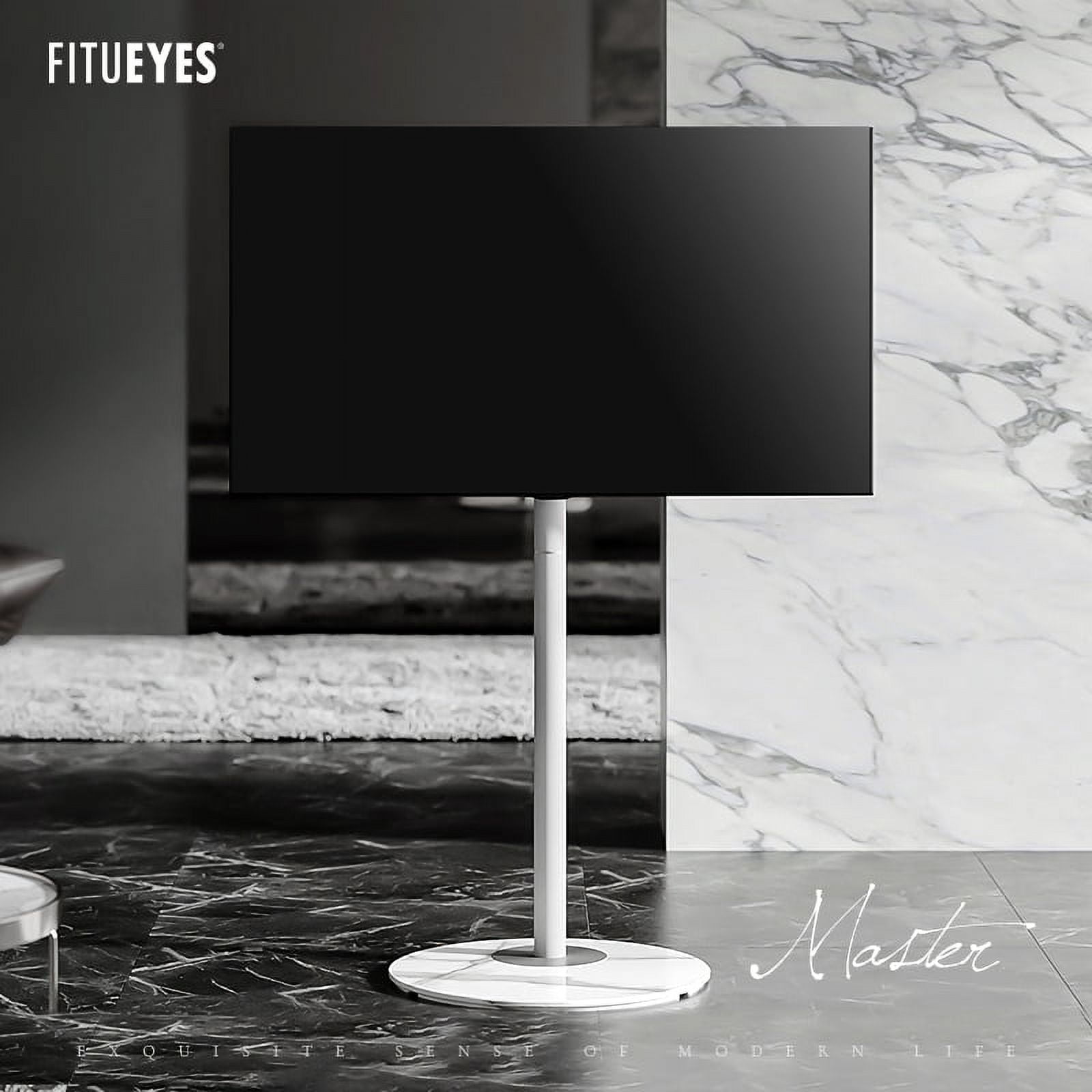 FITUEYES Design Corner TV Stand for 37-65 Inch, Modern TV Stand with ...