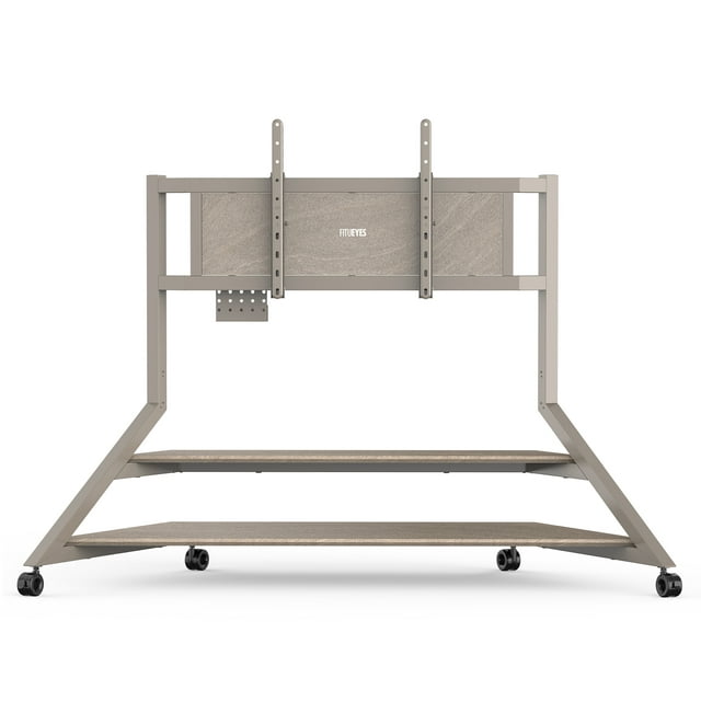 FITUEYES Design floor TV stand with Wheels for 75-100 Inch TV, Rolling ...