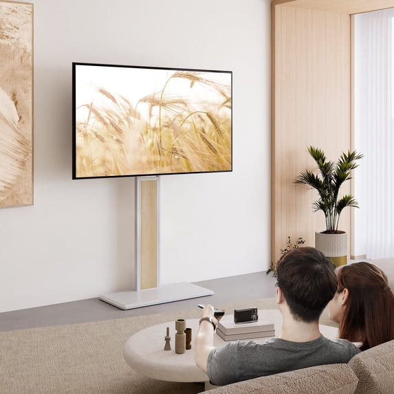 FITUEYES Modern Universal Wooden TV Stand for TVs up to 70 inch ...