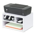 FITUEYES Wood Printer Stands with Storage Desktop Workspace Organizers ...