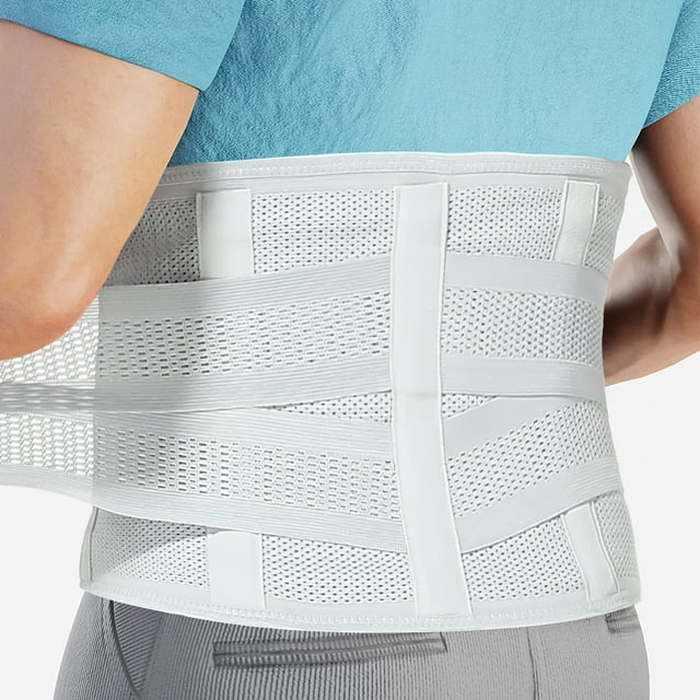 FITVALEN Back Brace for Lower Back Pain Relief - Men Women Back Support ...