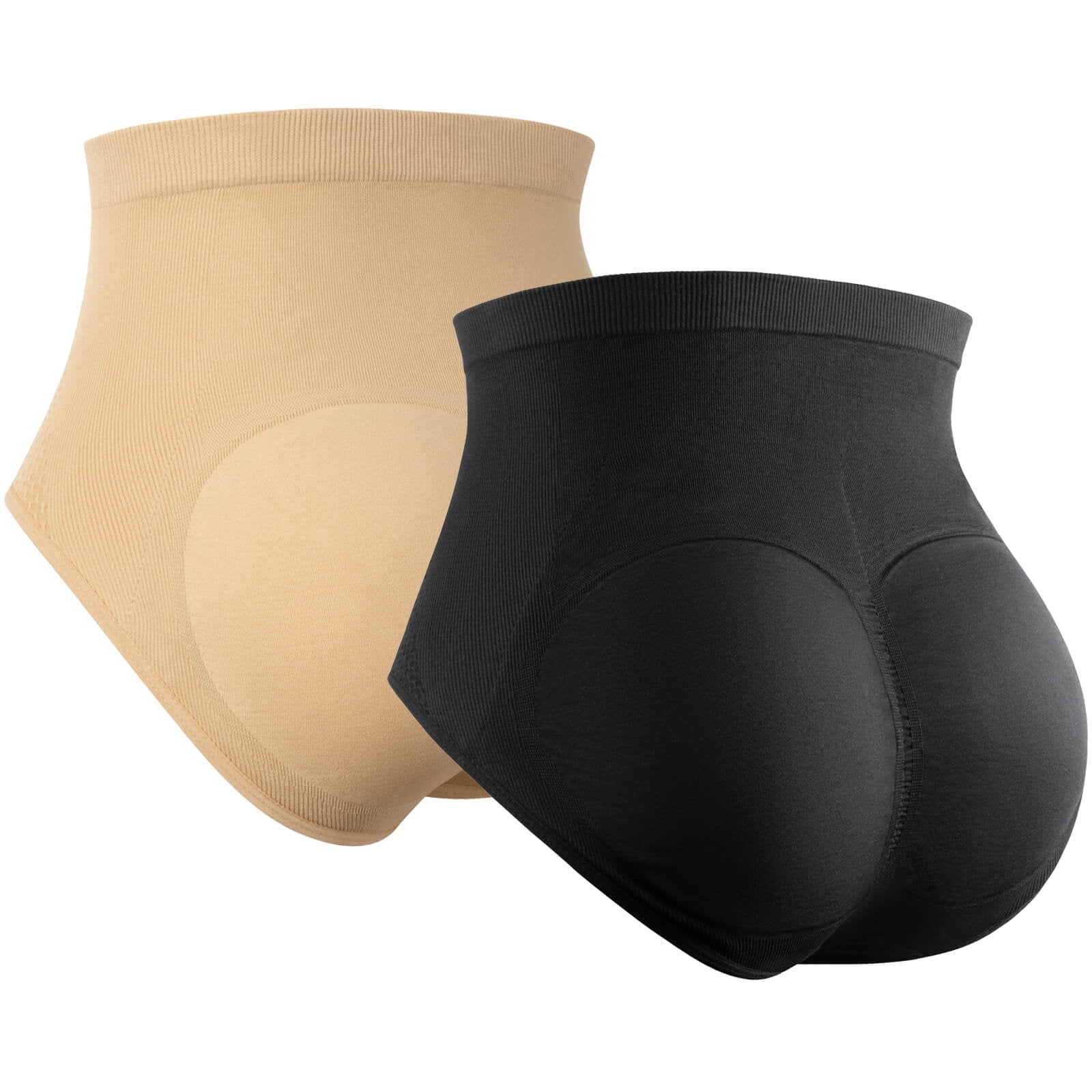 FITVALEN Butt Lifter Shapewear Panty for Women with Built in Removable ...
