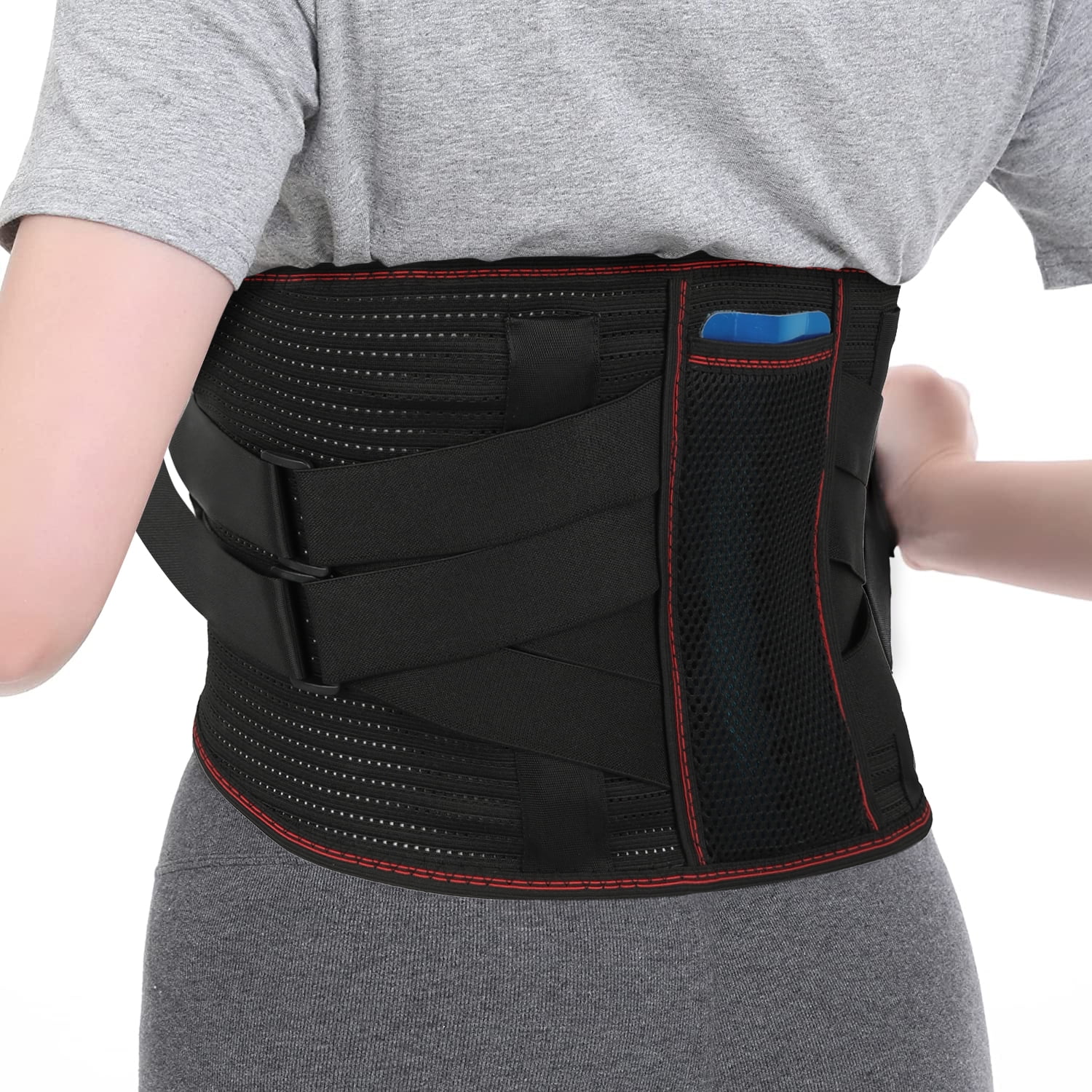 FITVALEN Lower Back Brace Pain Relief - Lumbar Support Belt for Women ...