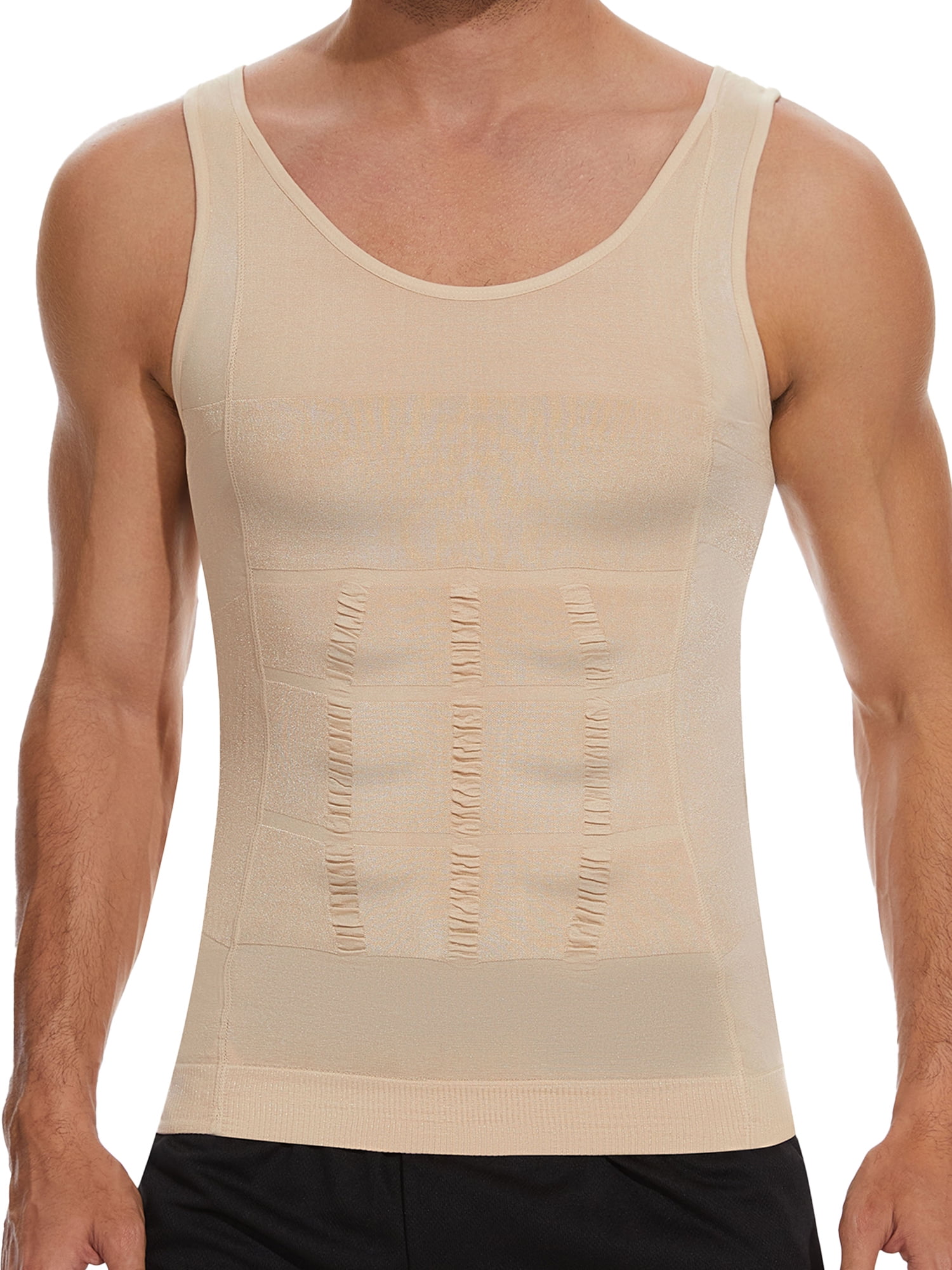 Customer reviews for FITVALEN Mens Compression Shirt Slimming Body ...