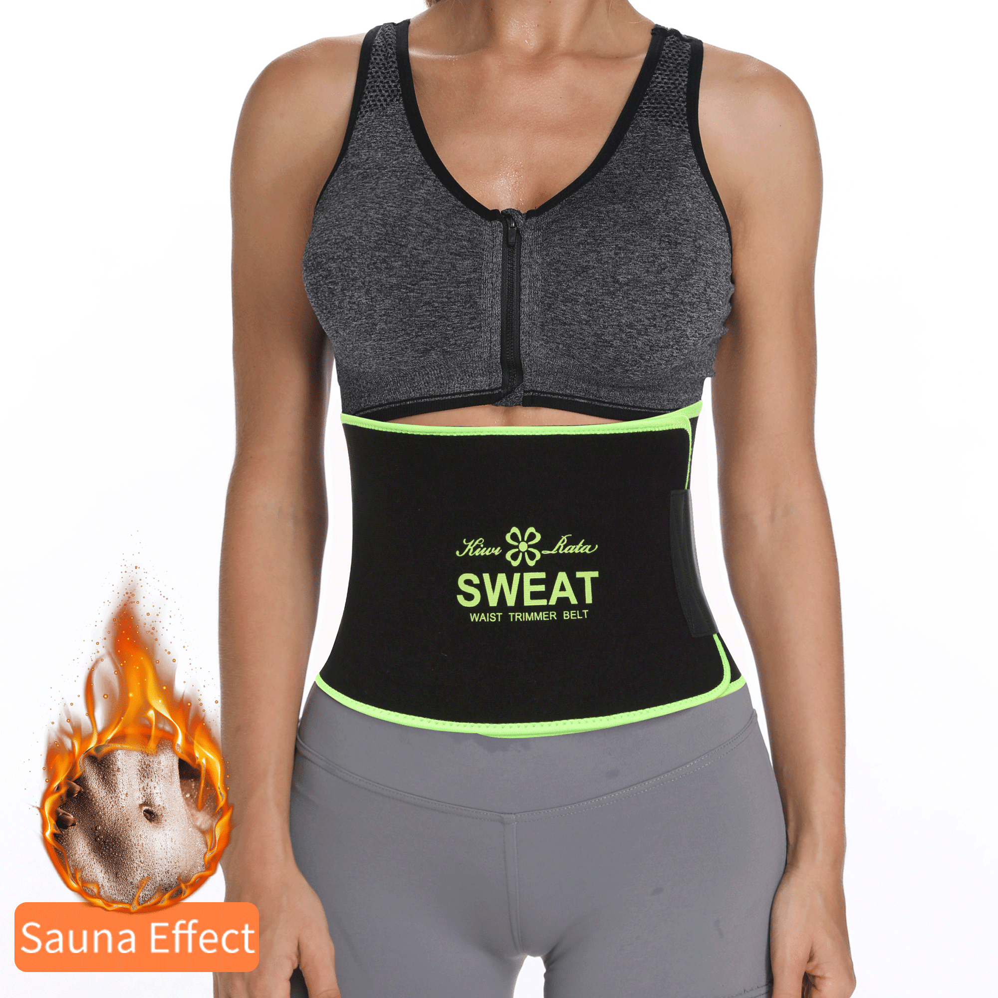 FITVALEN Waist Trainer Trimmer Body Shaper Tummy Shapewear Modeling ...