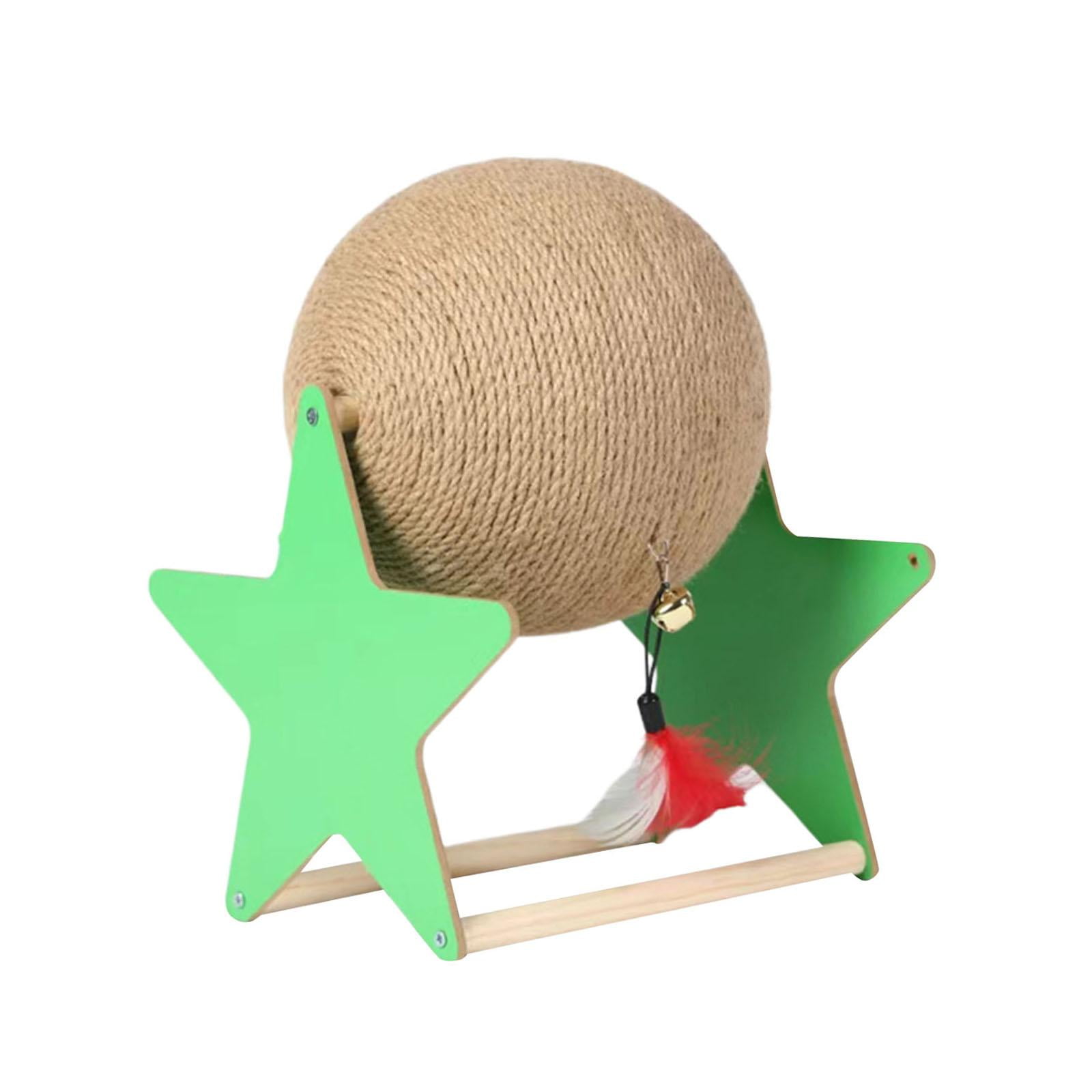 FITYLE Cat Scratcher Toy Rabbit Toy Space Saving with Bell Sturdy ...