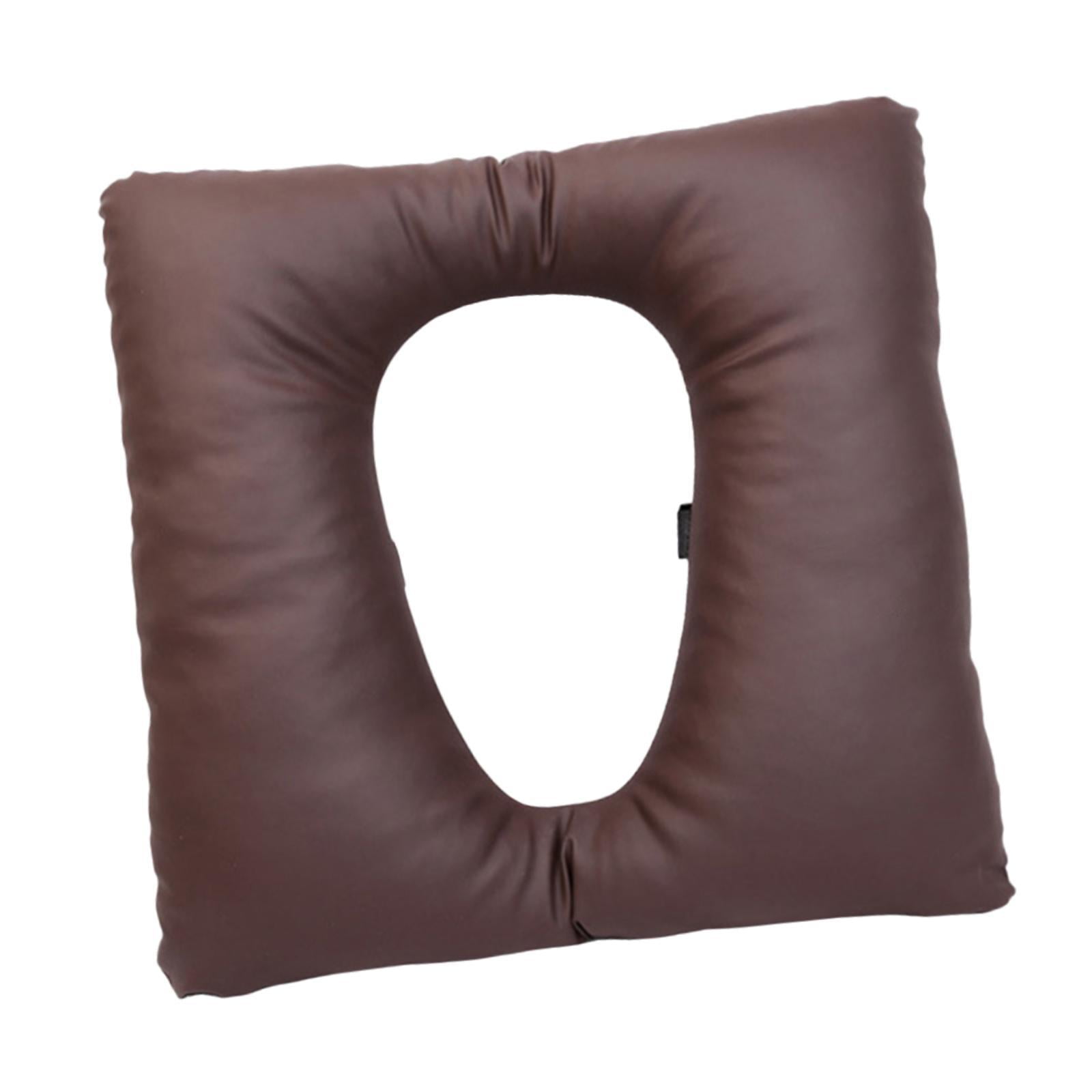 FITYLE Commode Seat Cushion Padded Cushion Portable with Fixing Straps ...