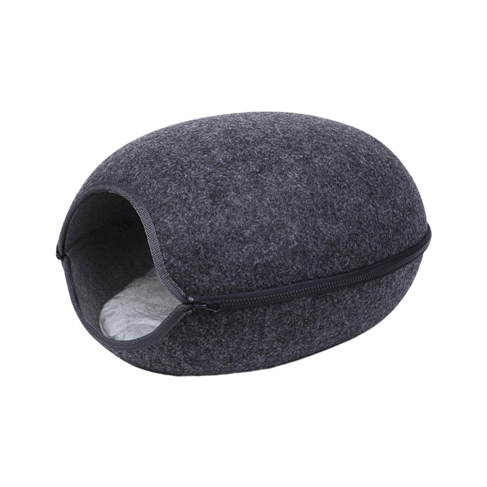 FITYLE Felt Cat Bed Cave Cat House Cozy Four Seasons Available with ...