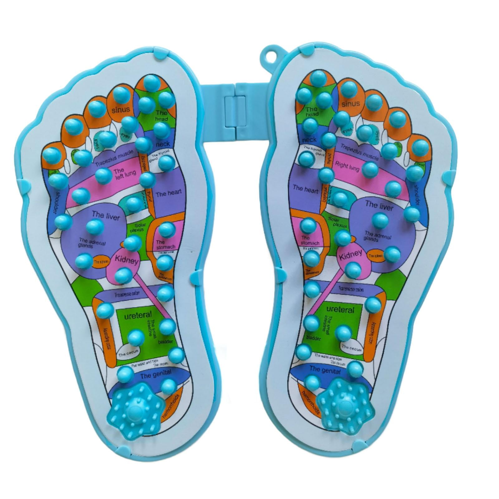FITYLE Foot Massage Pad Lightweight Muscle Relaxation for Travel Office ...