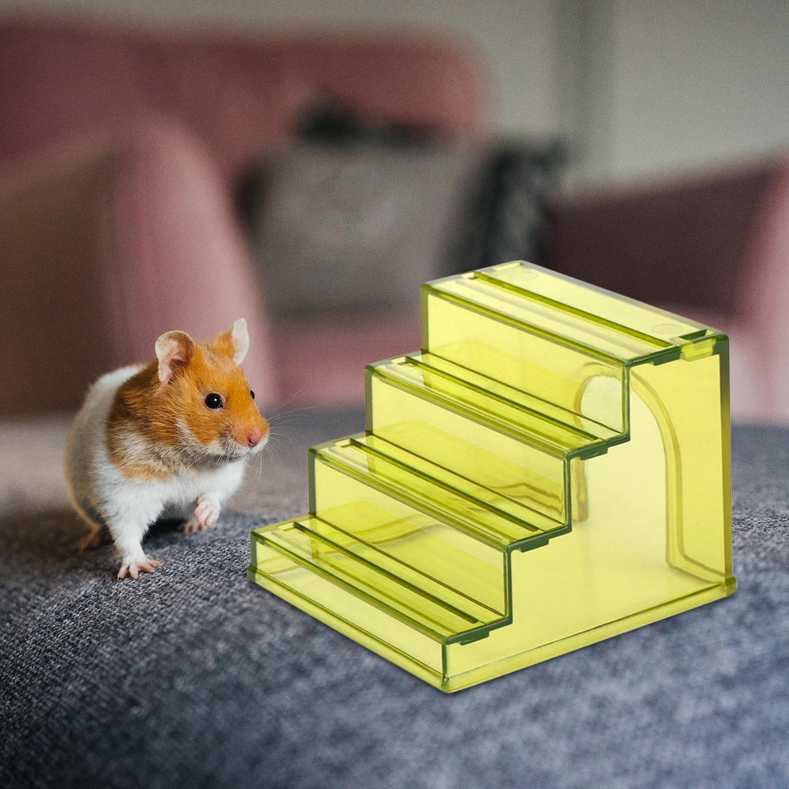 FITYLE Hamster Climbing Ladder Hamster Toy Cage Decor Hideout, Exercise ...