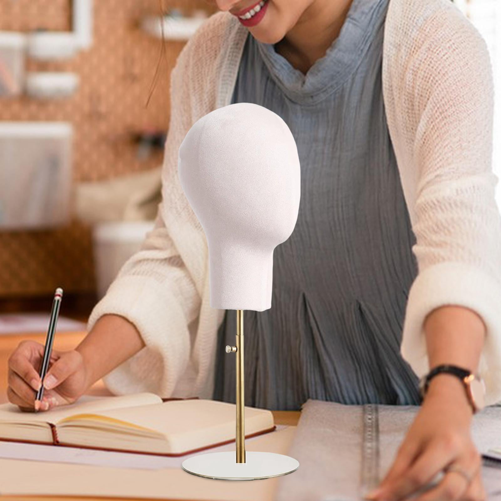 FITYLE Hat Display Stand, Mannequin Head, Metal Base Display Holder ...