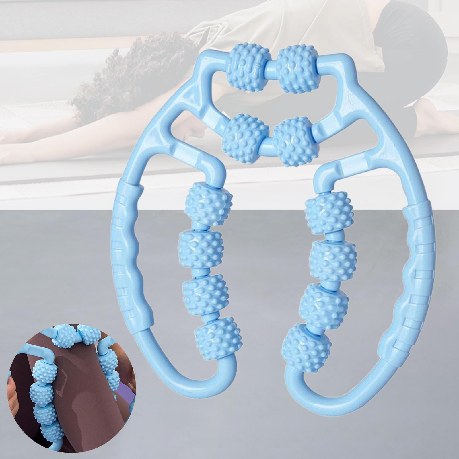 FITYLE Leg Massager Roller Deep Tissue Massager 12 Wheels Leg Roller ...